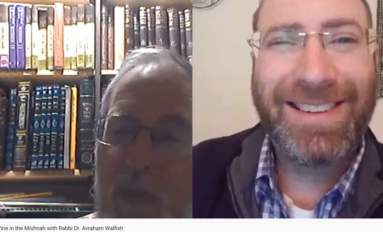 Wine in the Mishnah with Rabbi Dr. Avraham Walfish – Jewish Drinking