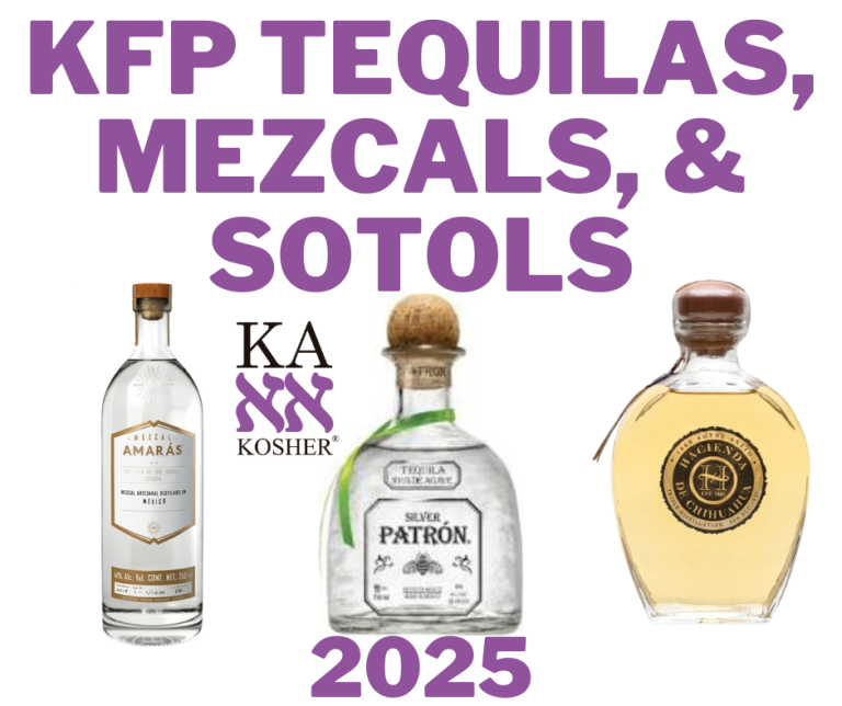 List of Kosher For Passover Tequilas 2025 – Jewish Drinking